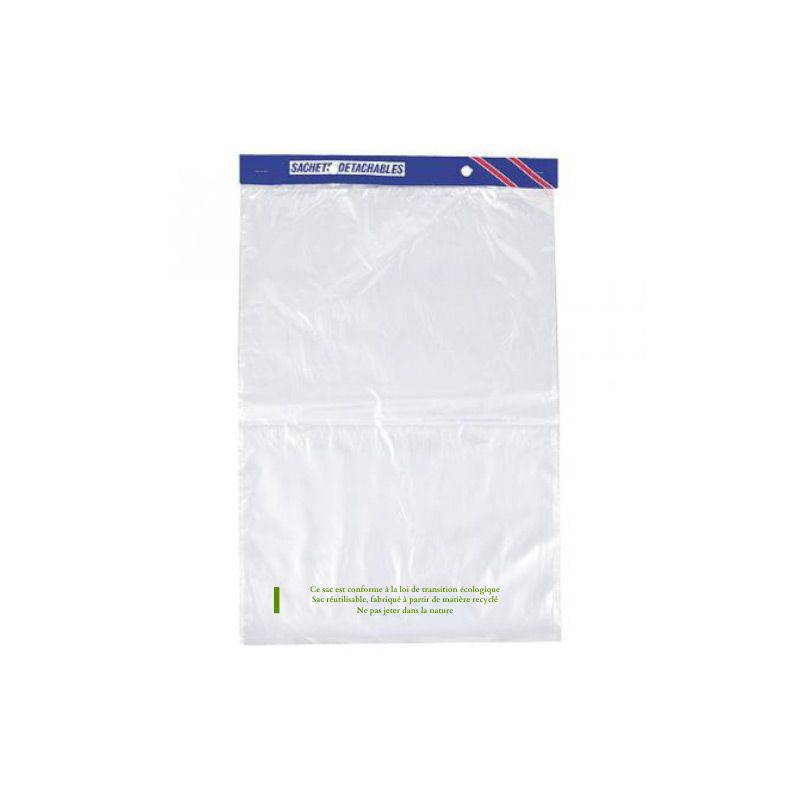 Sac liassé transparent en PEBD- Emballage professionel - EmballageFuté.com