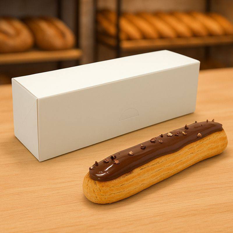 Boîte à éclair blanche Pas cher - Emballage Boulangerie-Patisserie